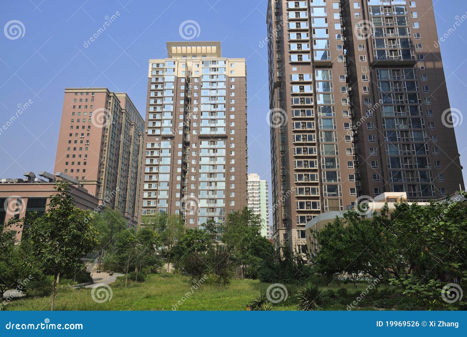 Apartment,Beijing Skyline,China Stock Photo - Image of construction ...