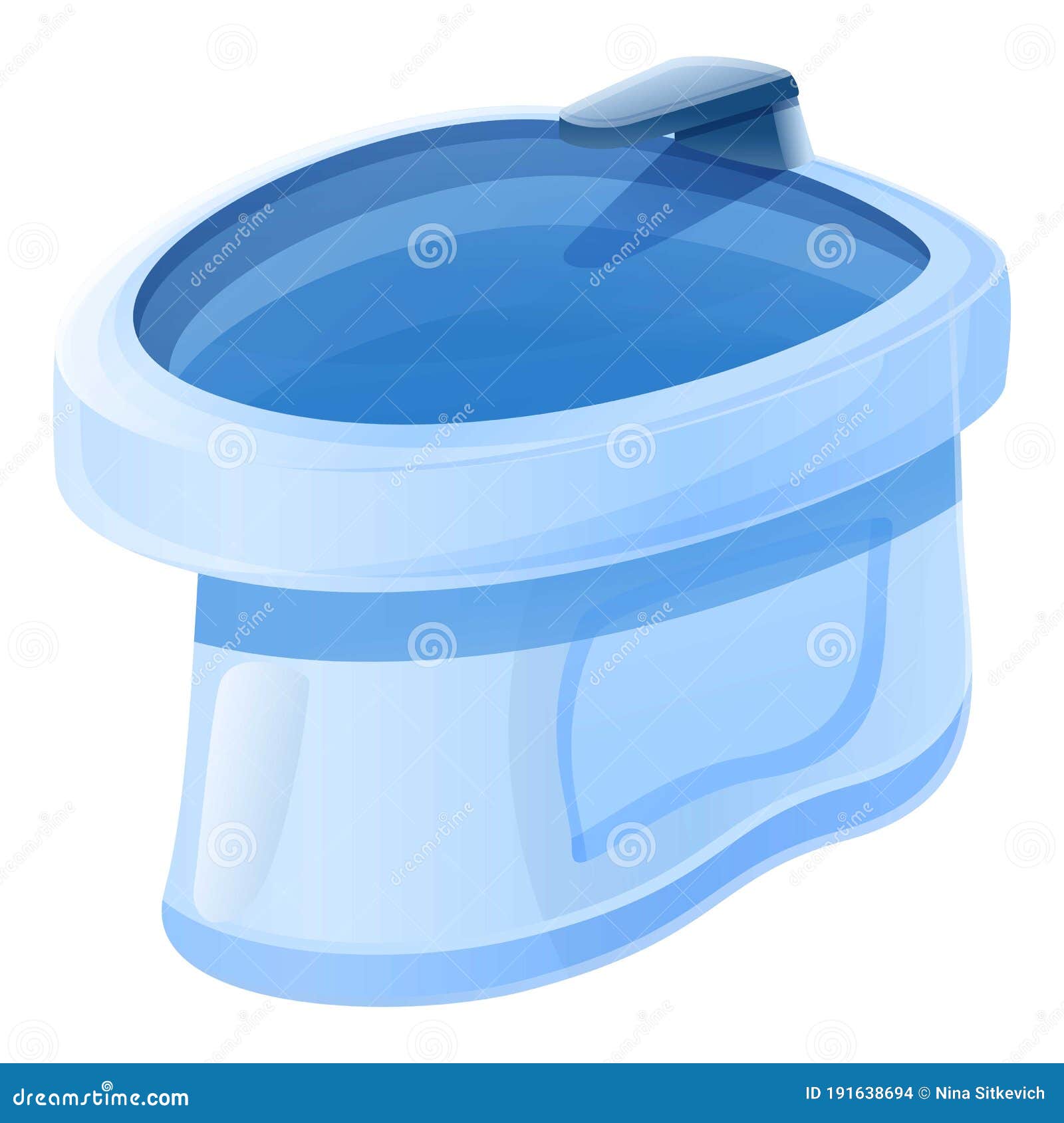 Apartment Bidet Icon, Cartoon Style Stock Vector - Illustration of ...