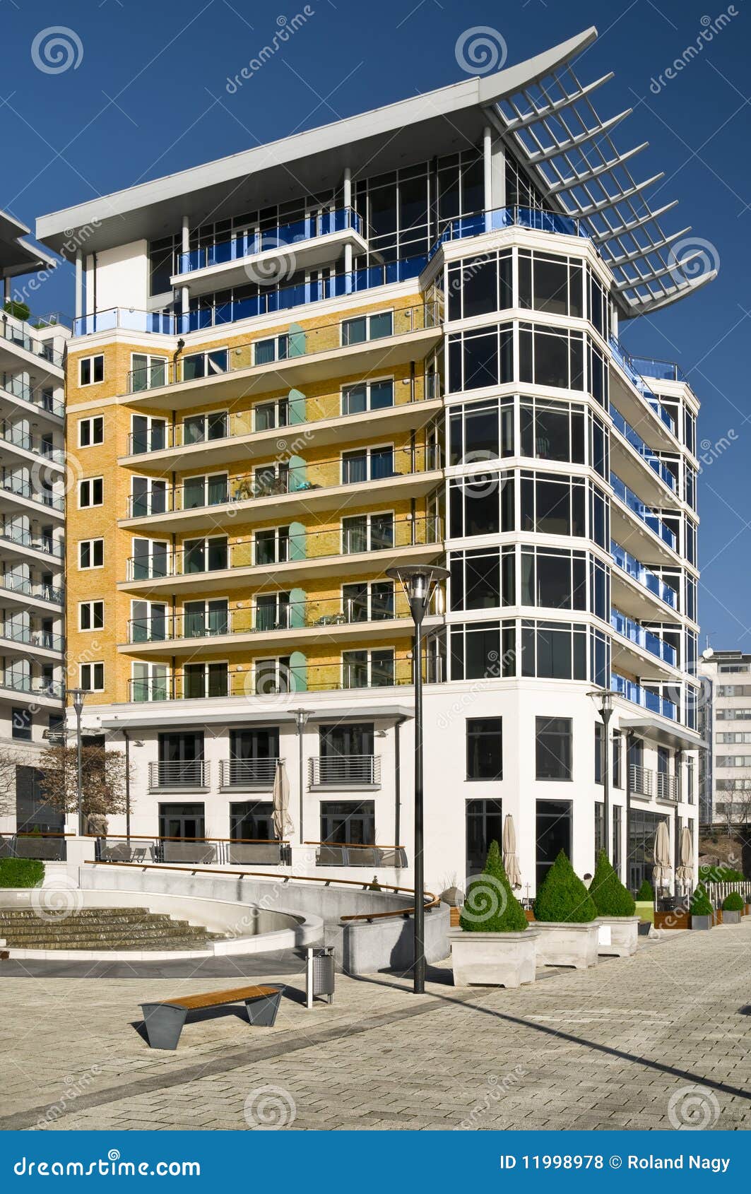 Apartment Block stock photo. Image of horizontal, real - 11998978