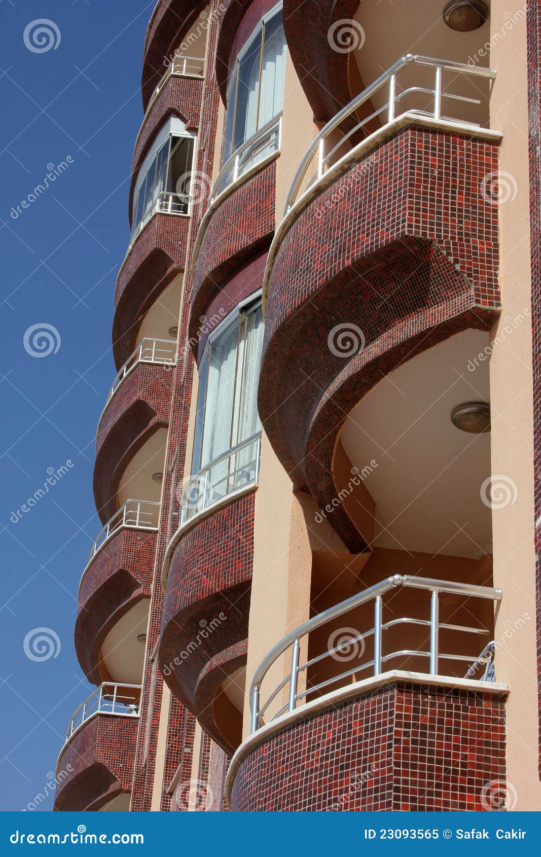 Apartment block stock image. Image of construct, modern - 23093565