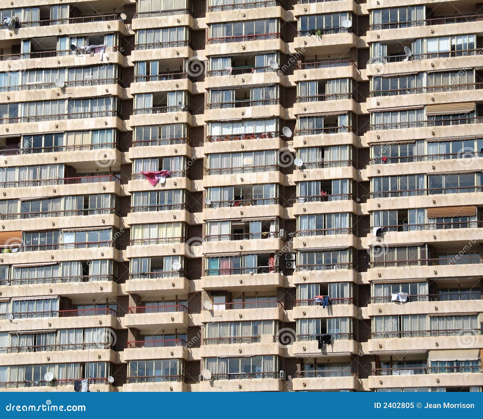 Apartment block stock image. Image of residential, untidy - 2402805