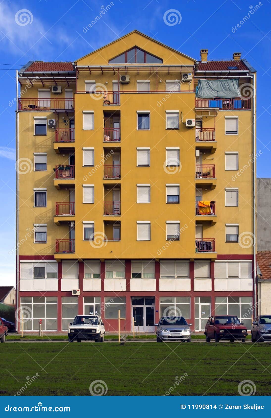 Apartment building stock photo. Image of home, condominium - 11990814
