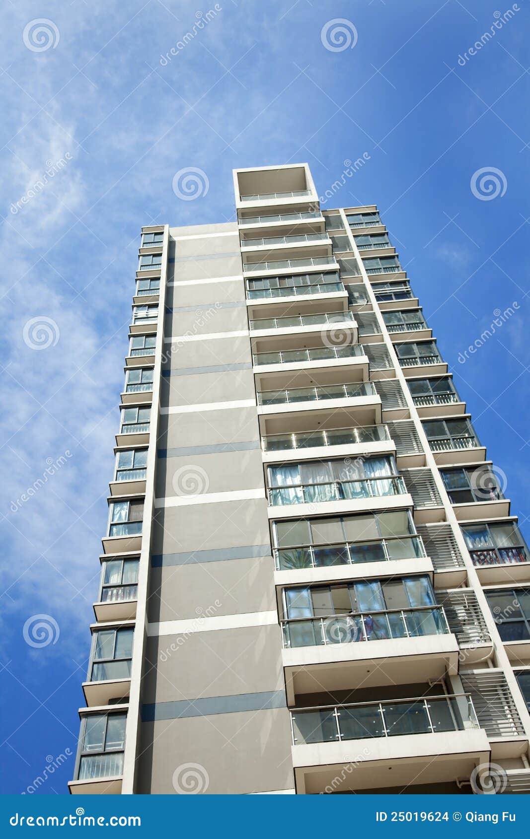 Apartment building stock photo. Image of construction - 25019624