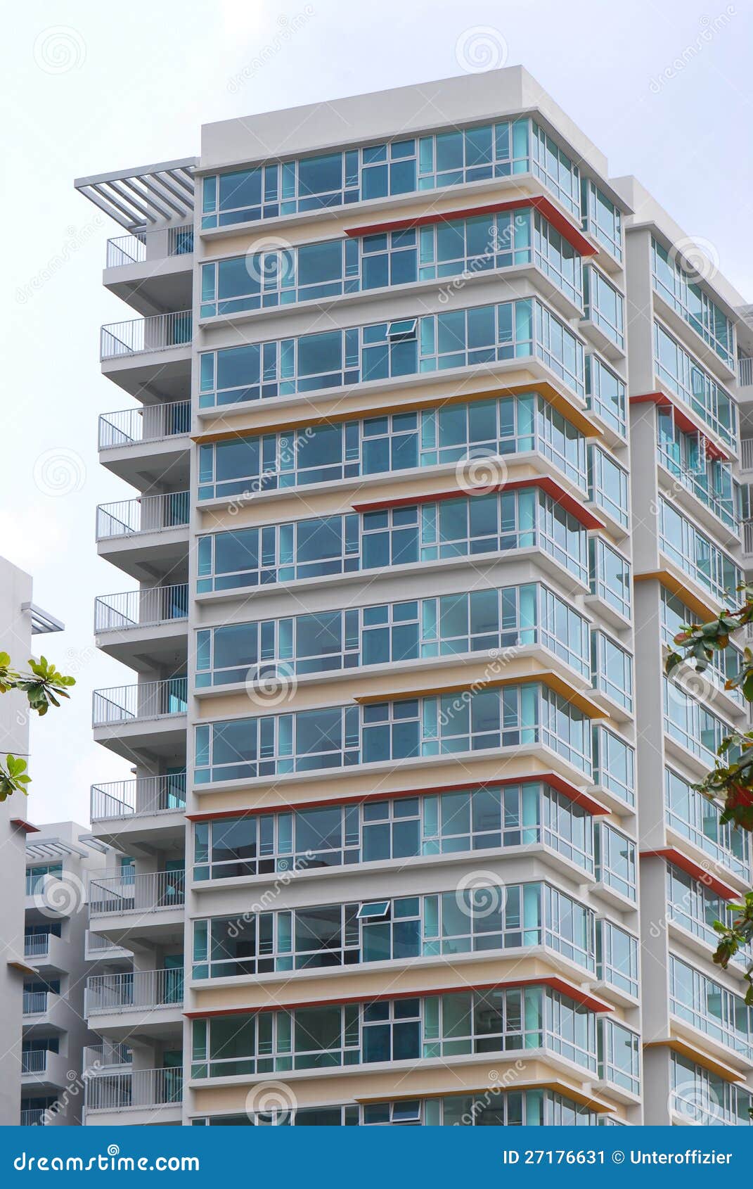 Apartment Building stock image. Image of condominium - 27176631