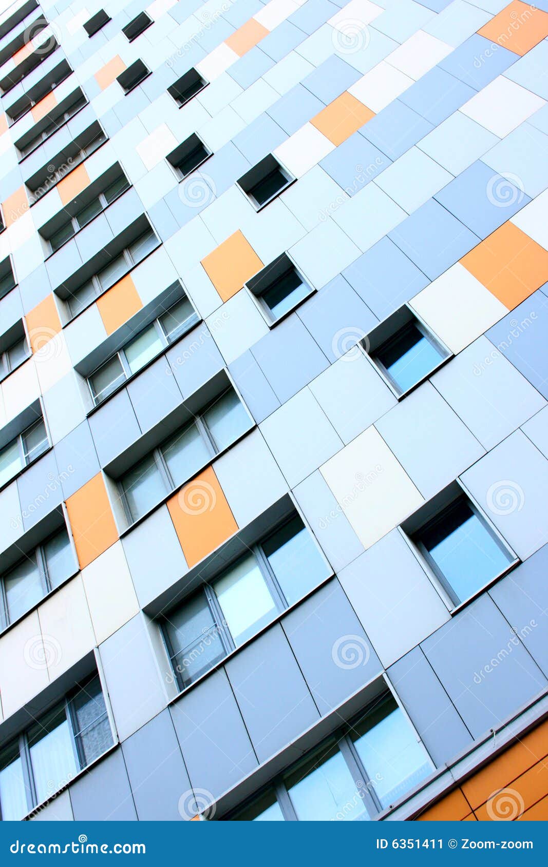 Apartment building stock image. Image of immovable, perspective - 6351411