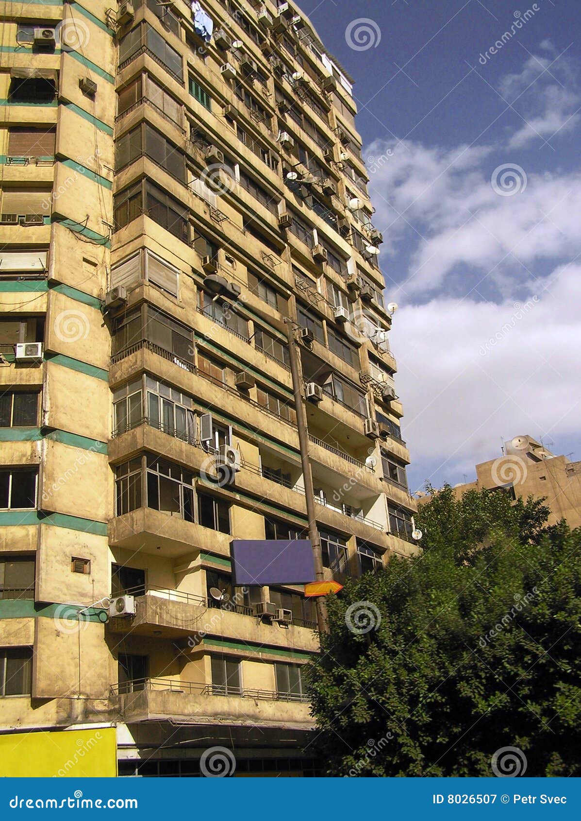 Apartment building stock image. Image of arches, culture - 8026507