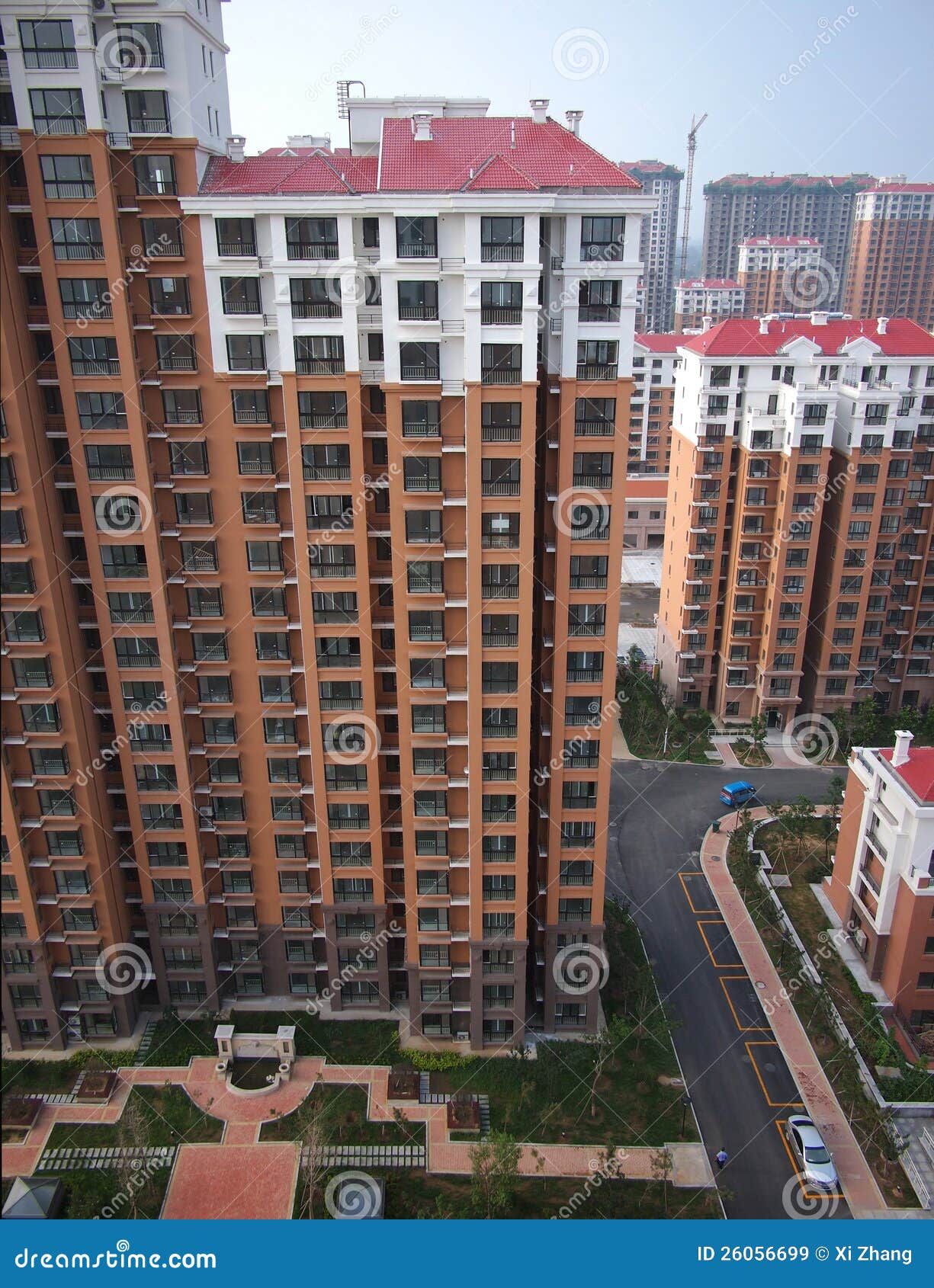 Apartment Building,China stock image. Image of building - 26056699