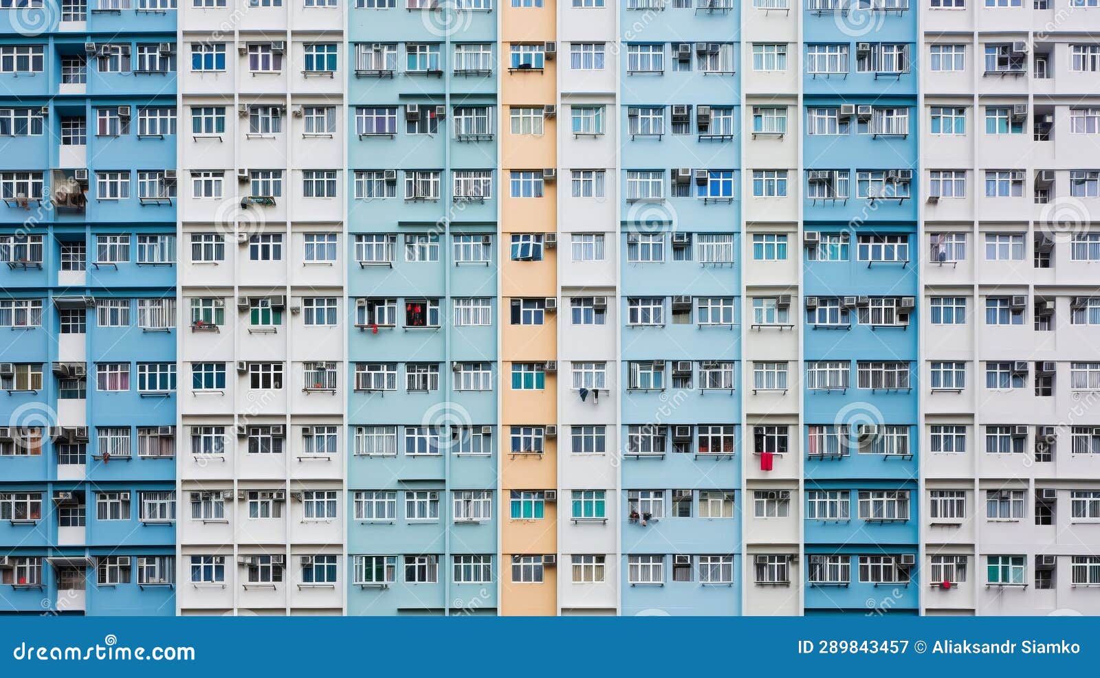 Apartment Building in City stock image. Image of building - 289843457