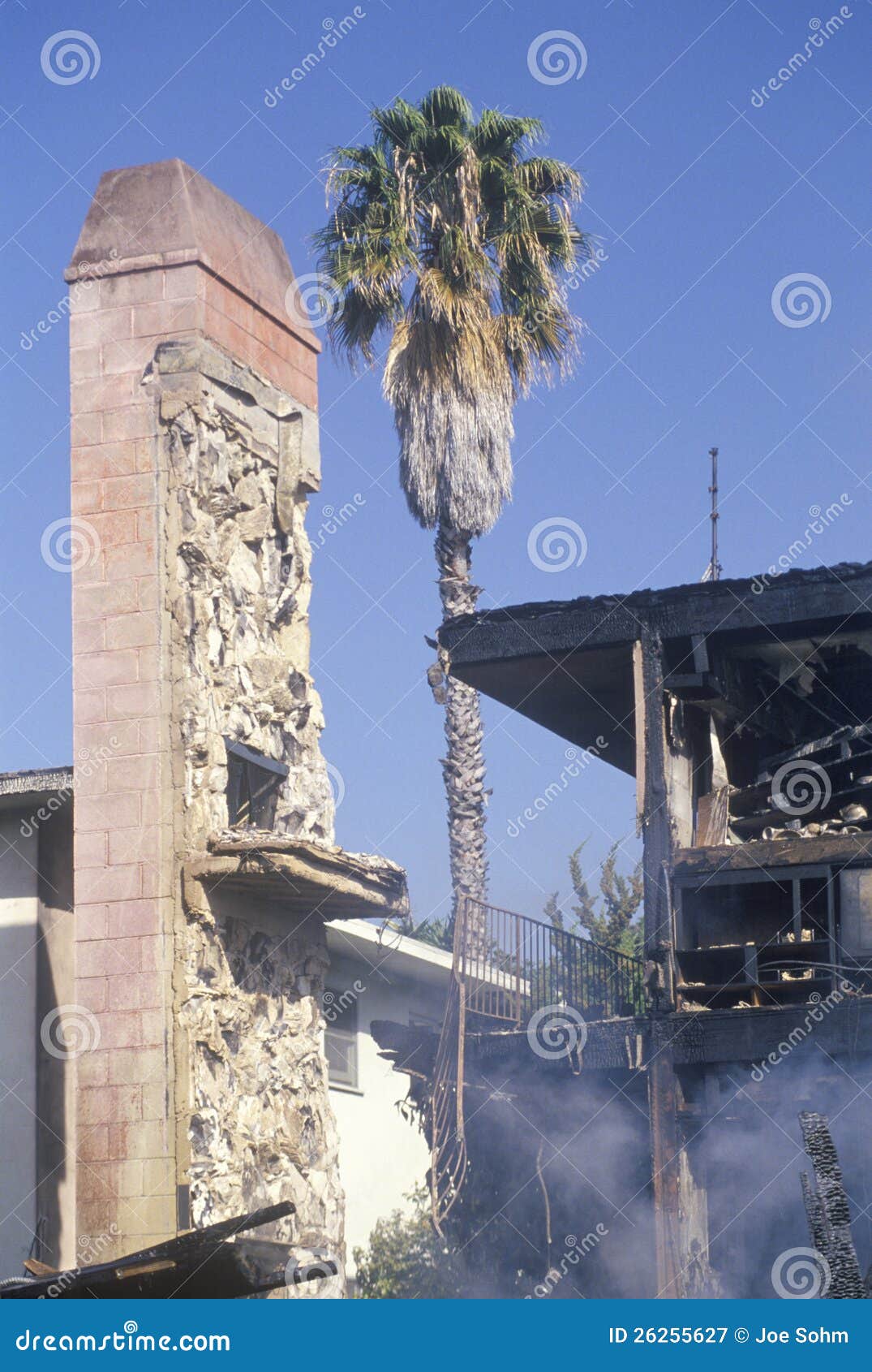 An Apartment Building on Fire Editorial Photography - Image of color ...