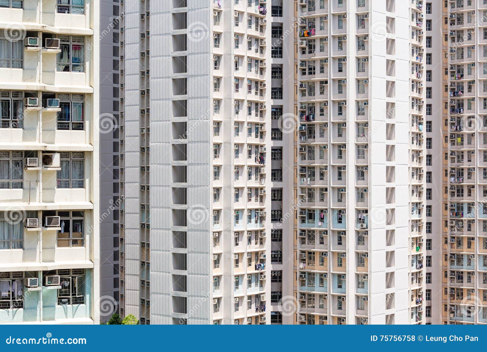 Apartment Building in Hong Kong Stock Photo - Image of hongkong ...