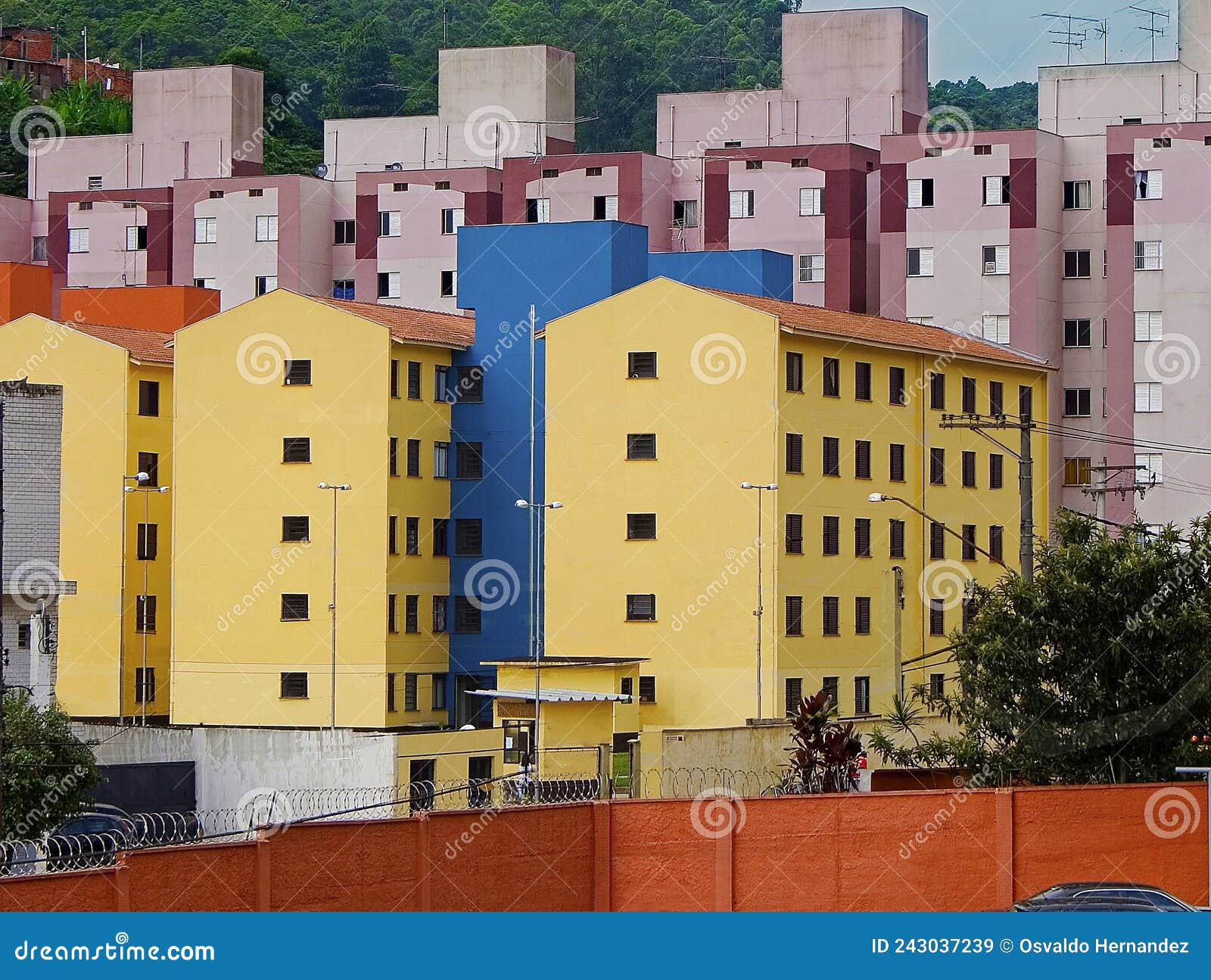 Brazilian Apartment Buildings Editorial Stock Image - Image of internal ...