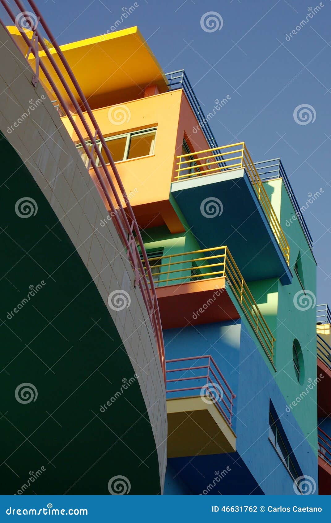 Apartment Condominium stock photo. Image of capital, balcony - 46631762