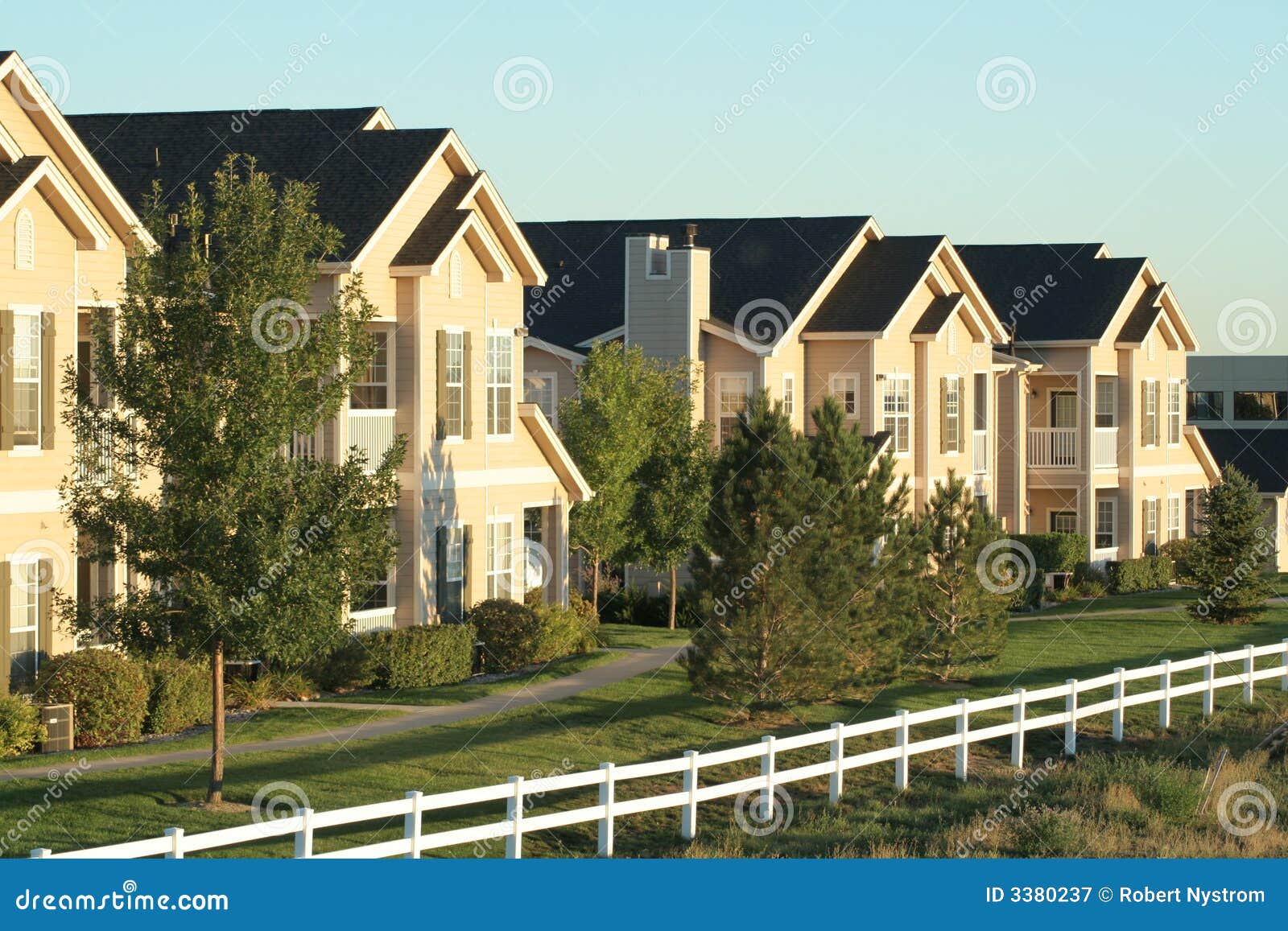 Apartment condos stock image. Image of apartment, area - 3380237