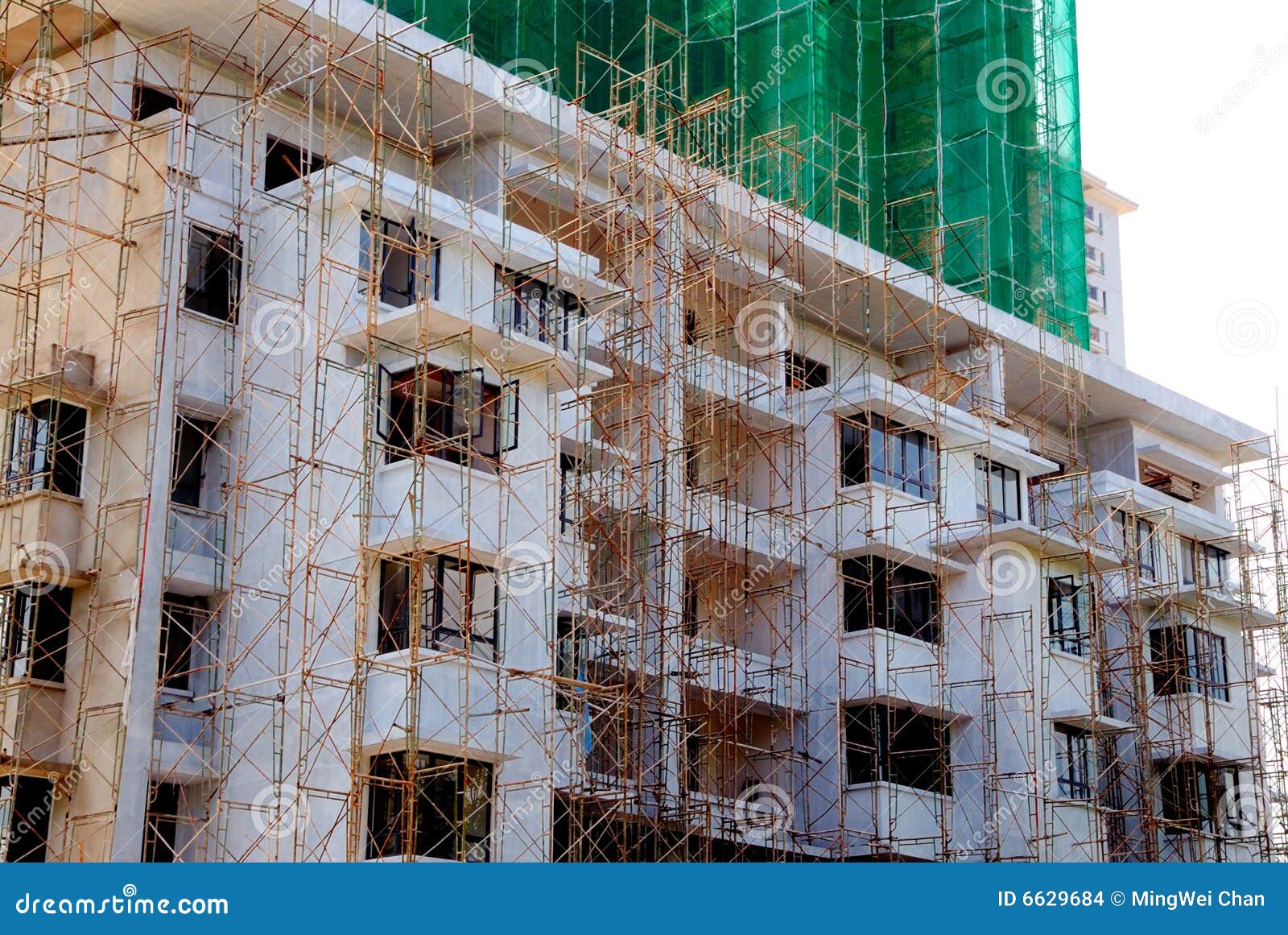 Apartment construction stock photo. Image of developer - 6629684