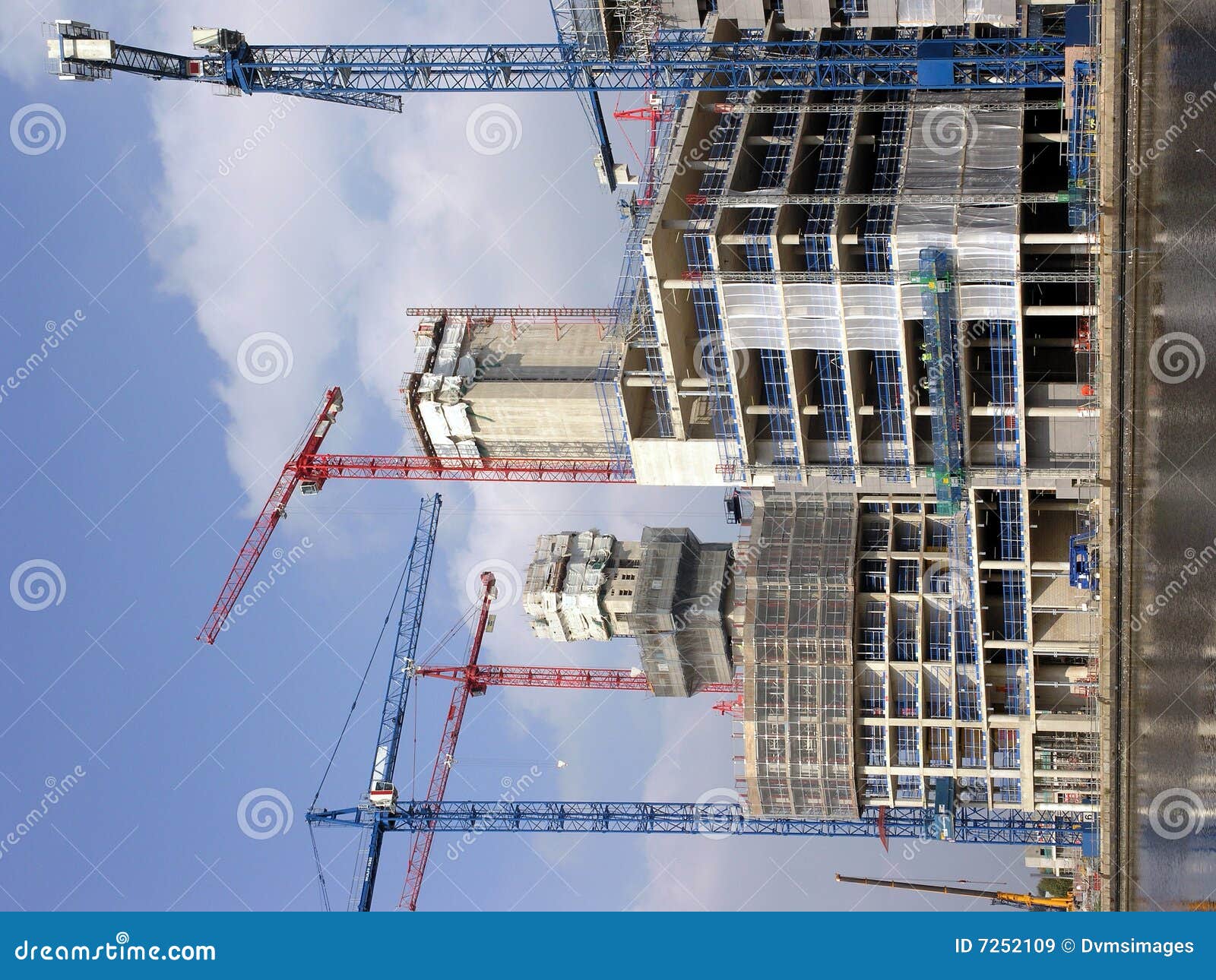 Apartment construction stock image. Image of industry - 7252109