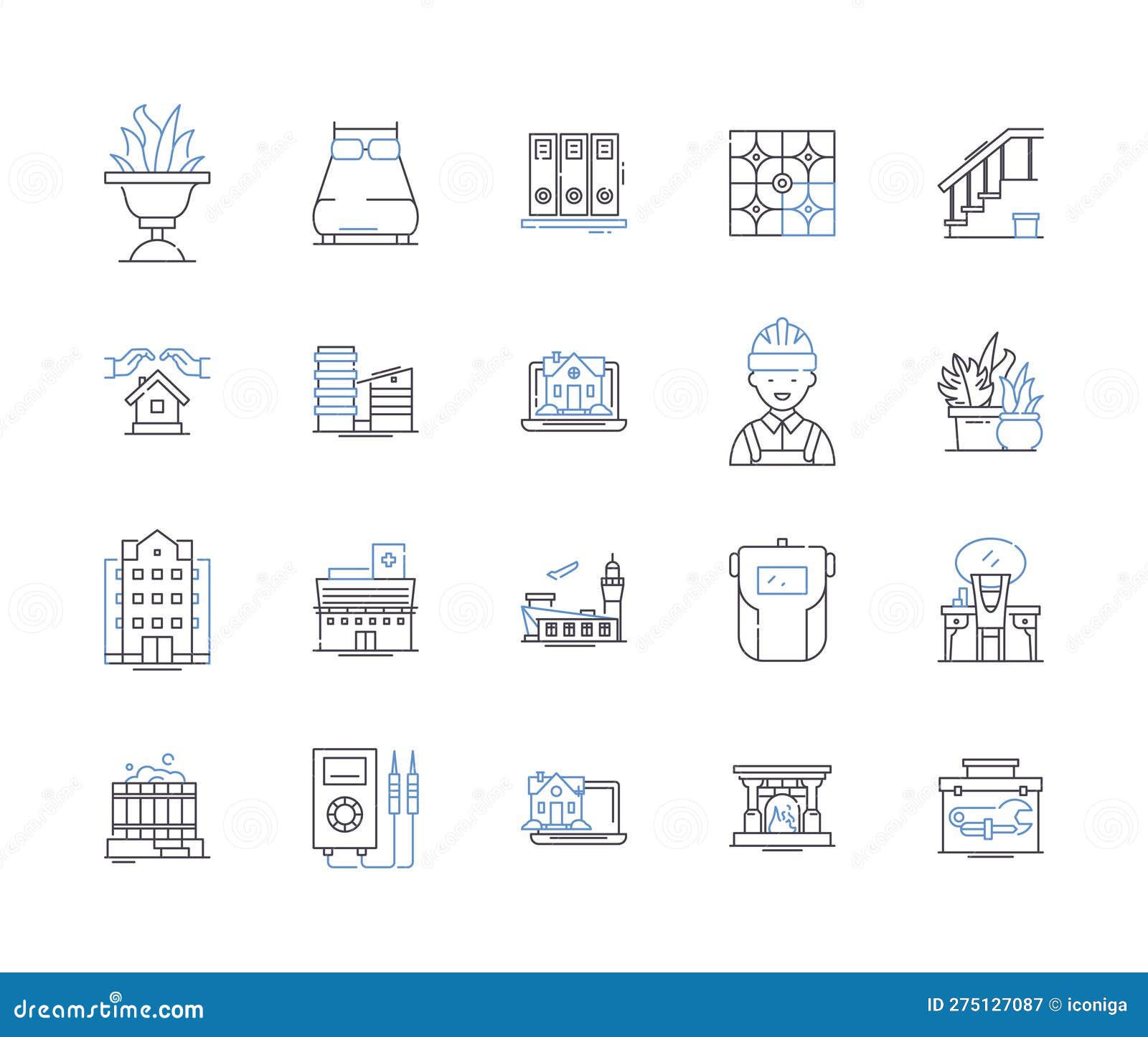 Engineering And Architecture Firm Line Icons, Signs Set. Engineering ... Engineering And Architecture Firm Line Icons, Signs Set. Engineering ...