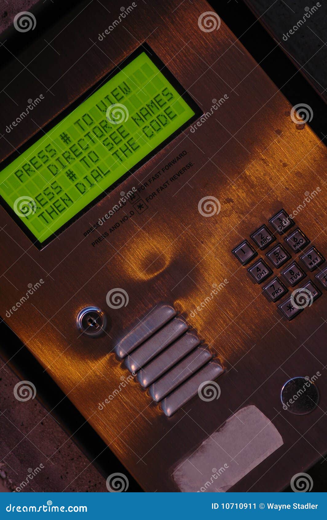 Apartment Directory stock image. Image of residents, green - 10710911