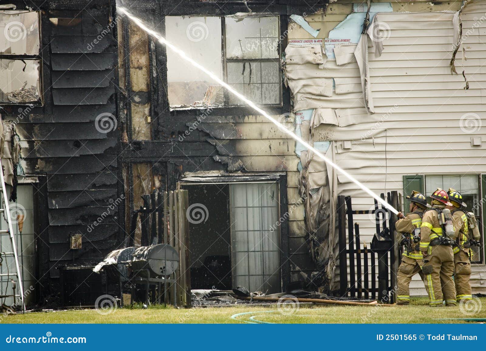 Apartment Fire stock image. Image of working, heroes, burn - 2501565