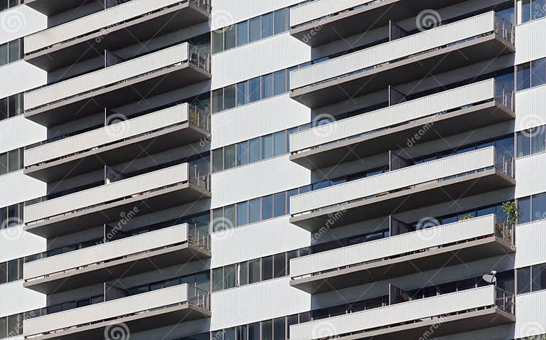 Apartment High Riser stock photo. Image of district, architectural ...