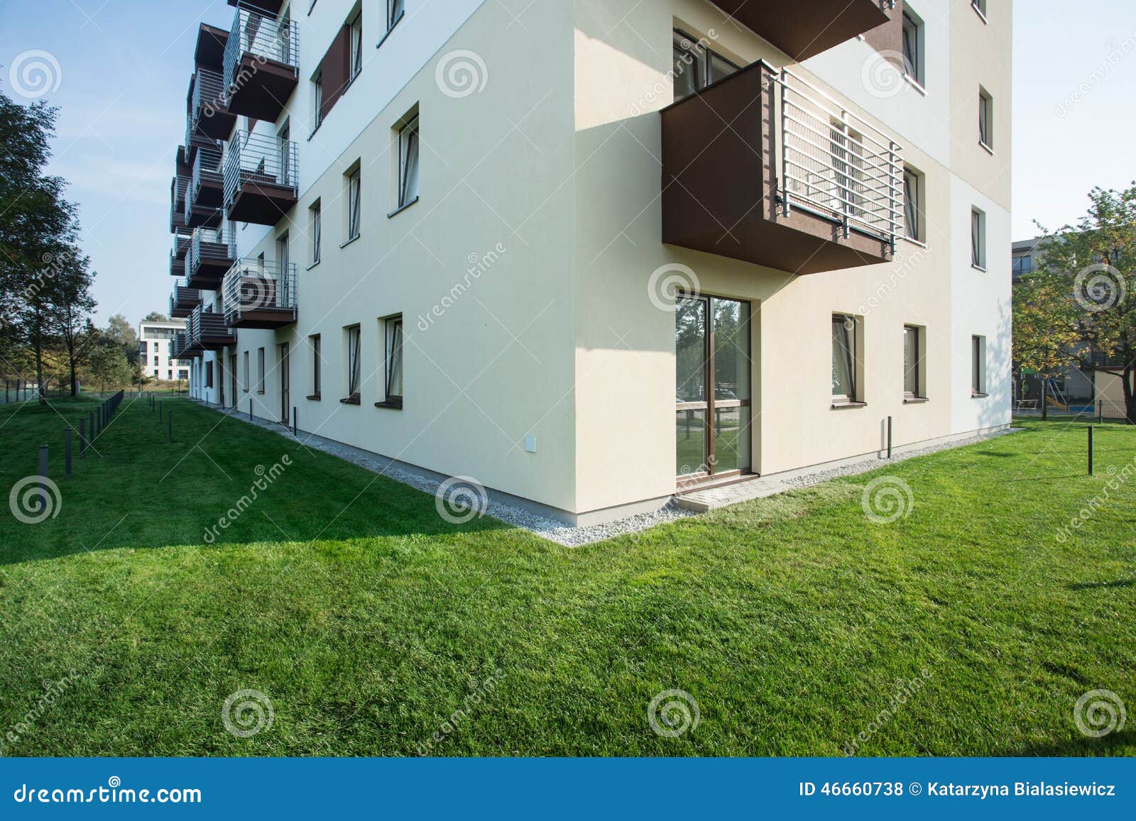 Apartment house stock photo. Image of apartment, elegance - 46660738