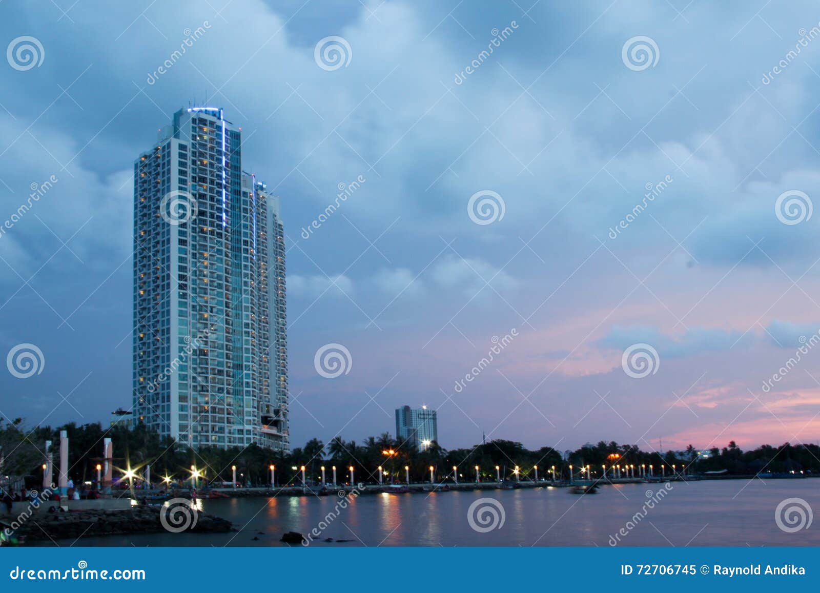 Apartment with Seaside View Stock Image - Image of panorama, living ...