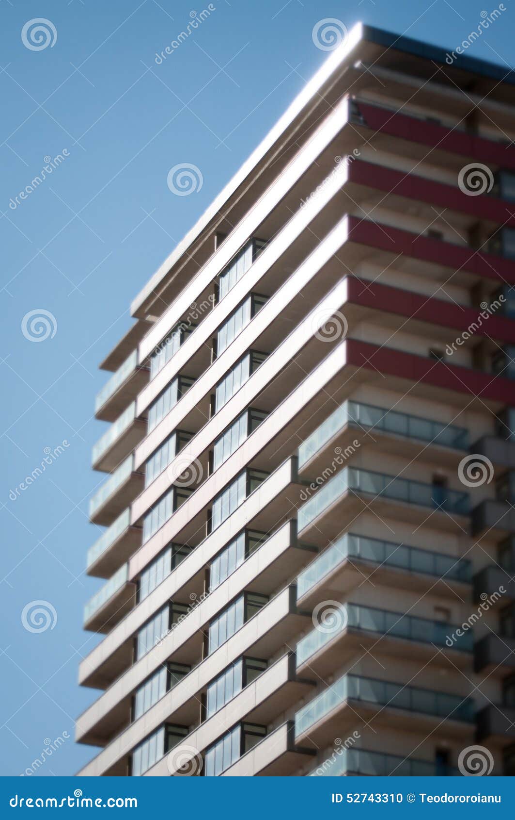 Apartment tower design stock photo. Image of build, space - 52743310