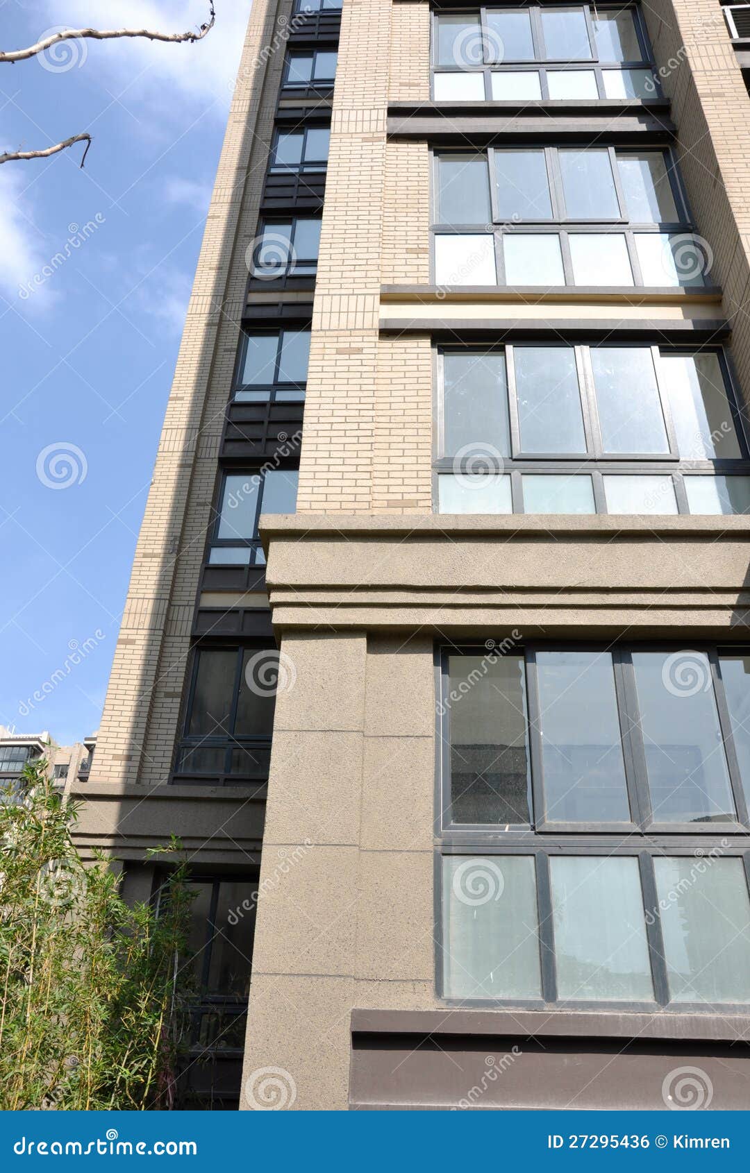 Apartment window stock photo. Image of people, architecture - 27295436