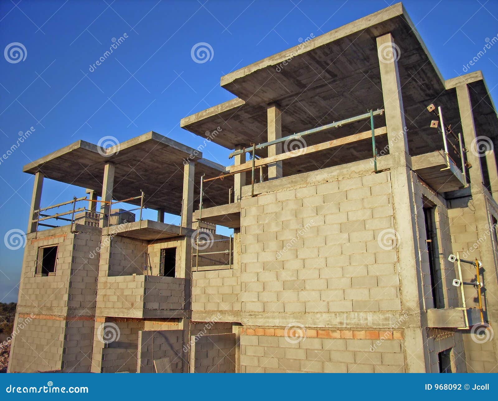 Apartments Block stock photo. Image of majorca, raise, brick - 968092