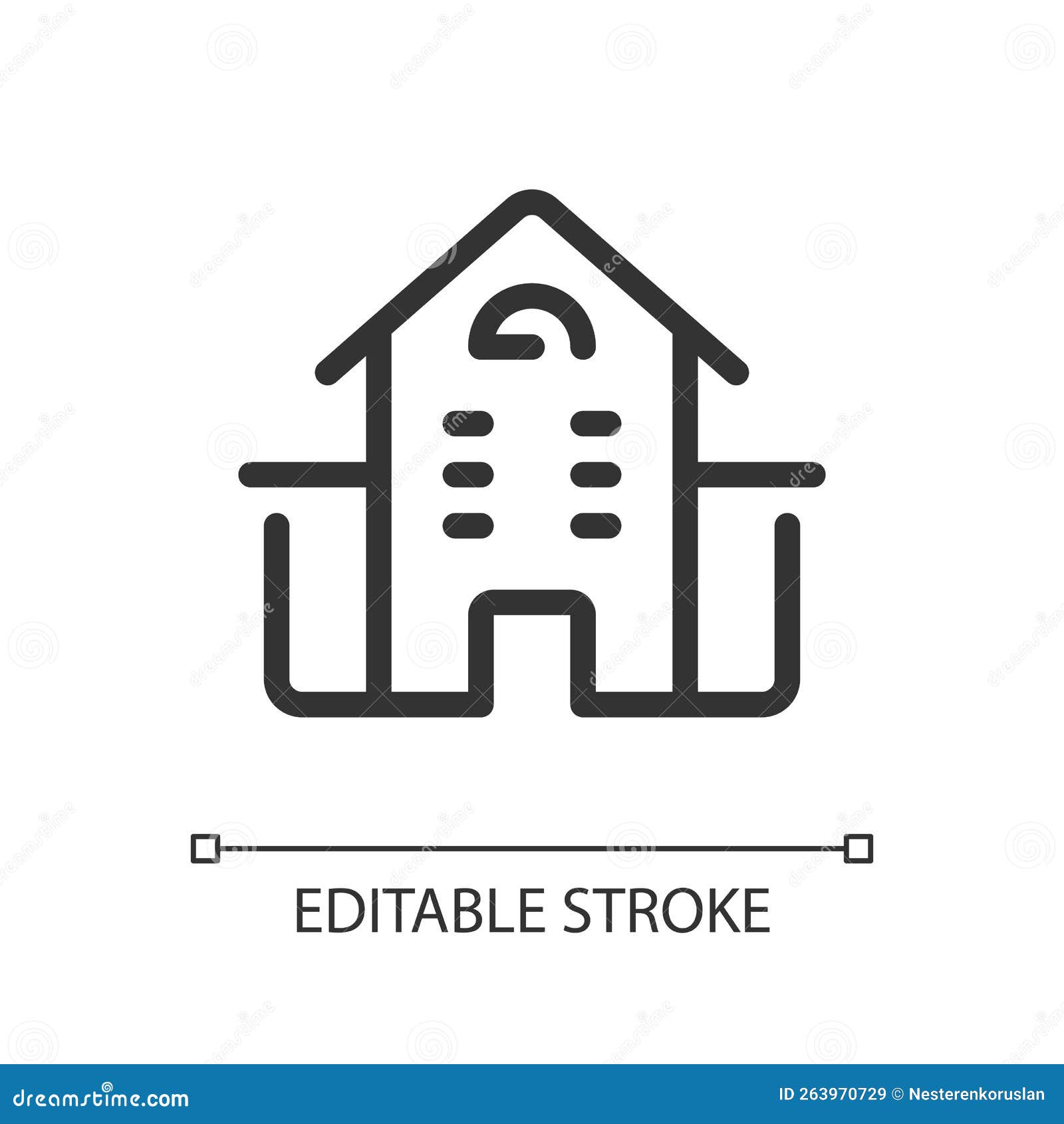 Apartments Location Pixel Perfect Linear Ui Icon Stock Vector ... Apartments Location Pixel Perfect Linear Ui Icon Stock Vector ...