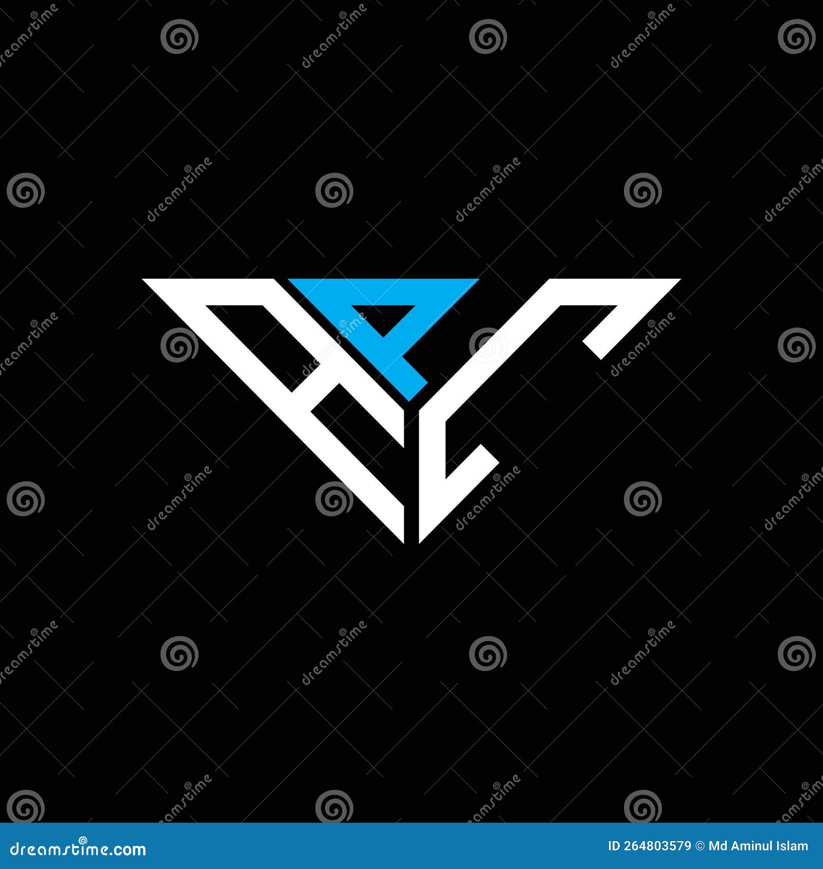 APC Letter Logo Creative Design with Vector Graphic, Stock Vector ...