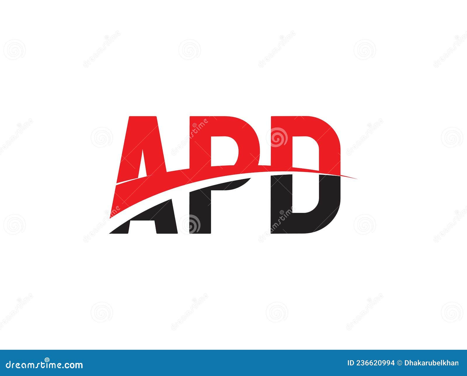 APD Letter Initial Logo Design Vector Illustration Stock Vector ...