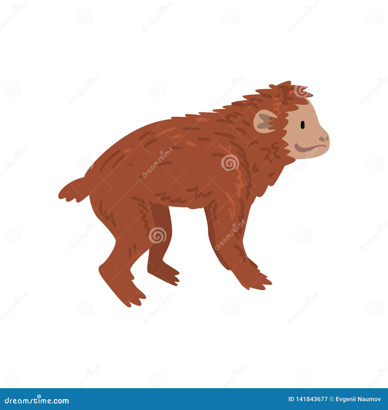 Ape, Monkey Animal Progress, Evolutionary Process of Woman Vector ...