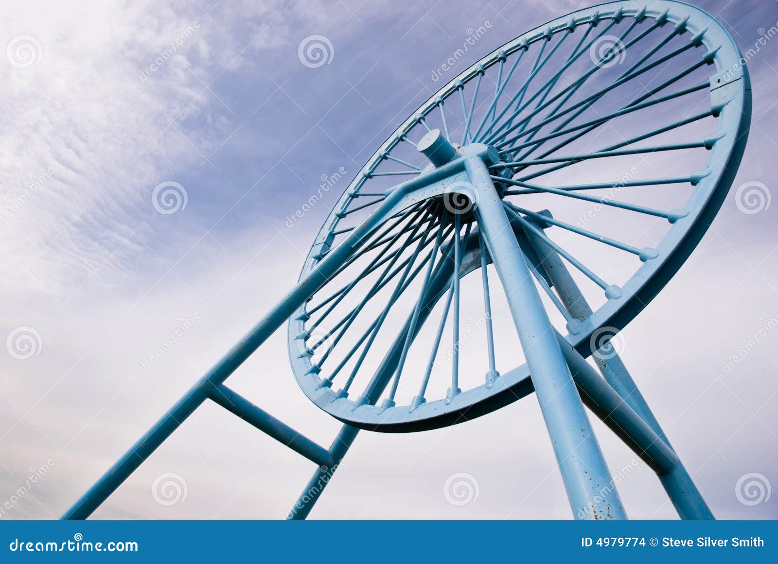 Apedale memorial pit wheel stock photo. Image of deep - 4979774