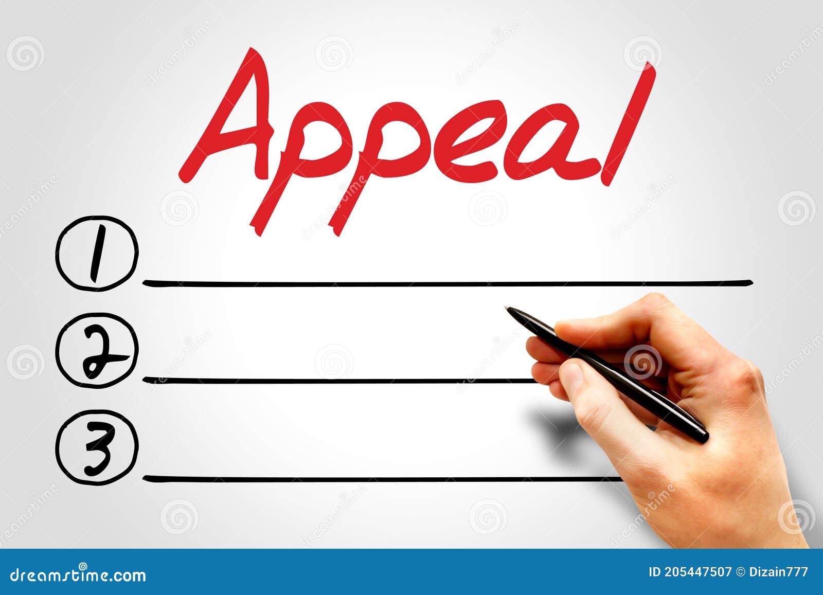 Apelo imagem de stock. Imagem de resultado, lawsuit - 205447507