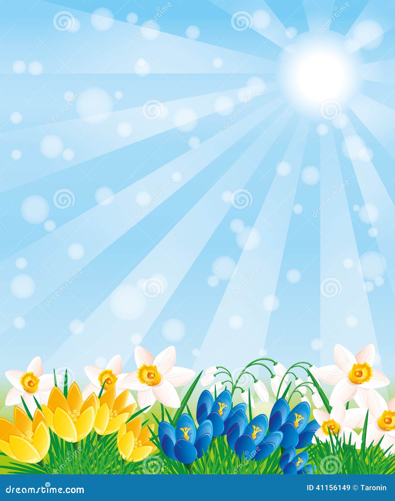 Apenas chovido sobre ilustração do vetor. Ilustração de pétala - 41156149