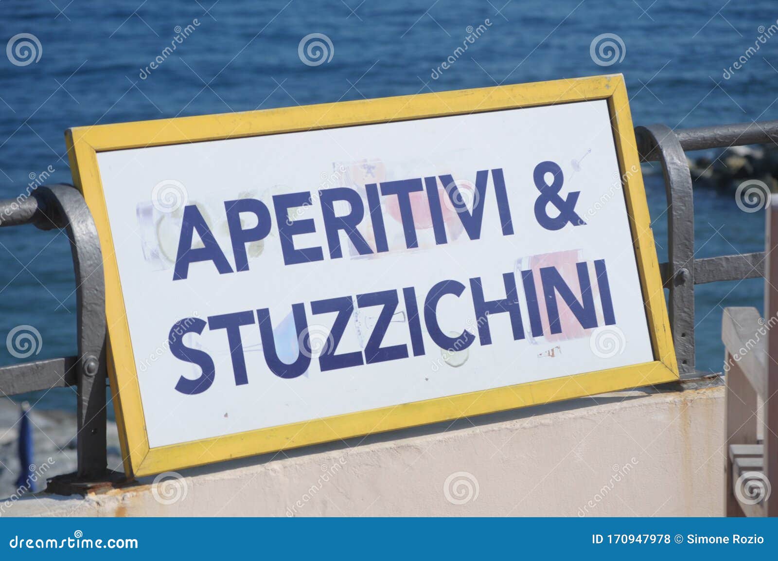 Aperitif and Appetizer Sign Stock Photo - Image of plate, appetizer ...