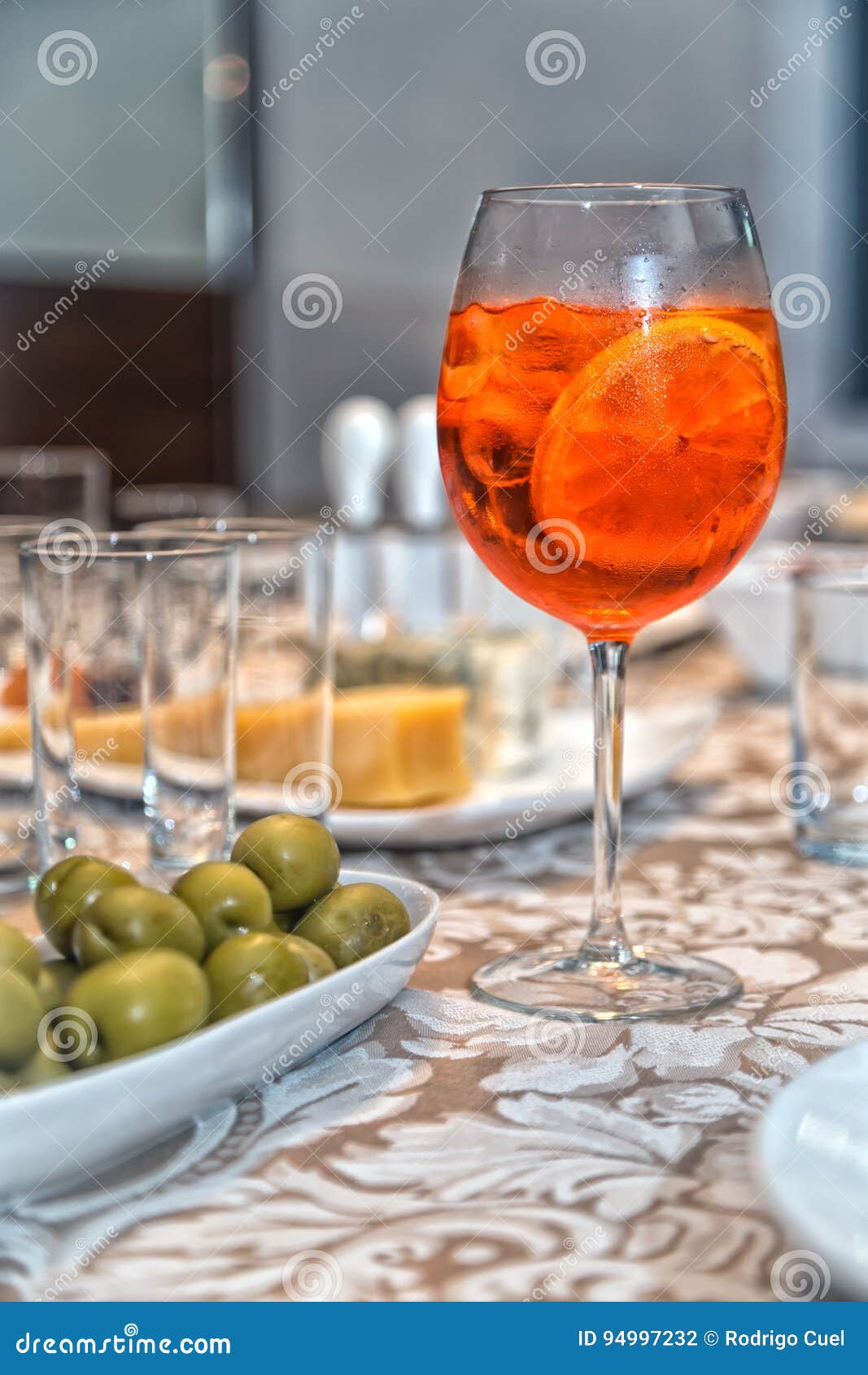 Aperol Spritz stock photo. Image of background, cocktail - 94997232