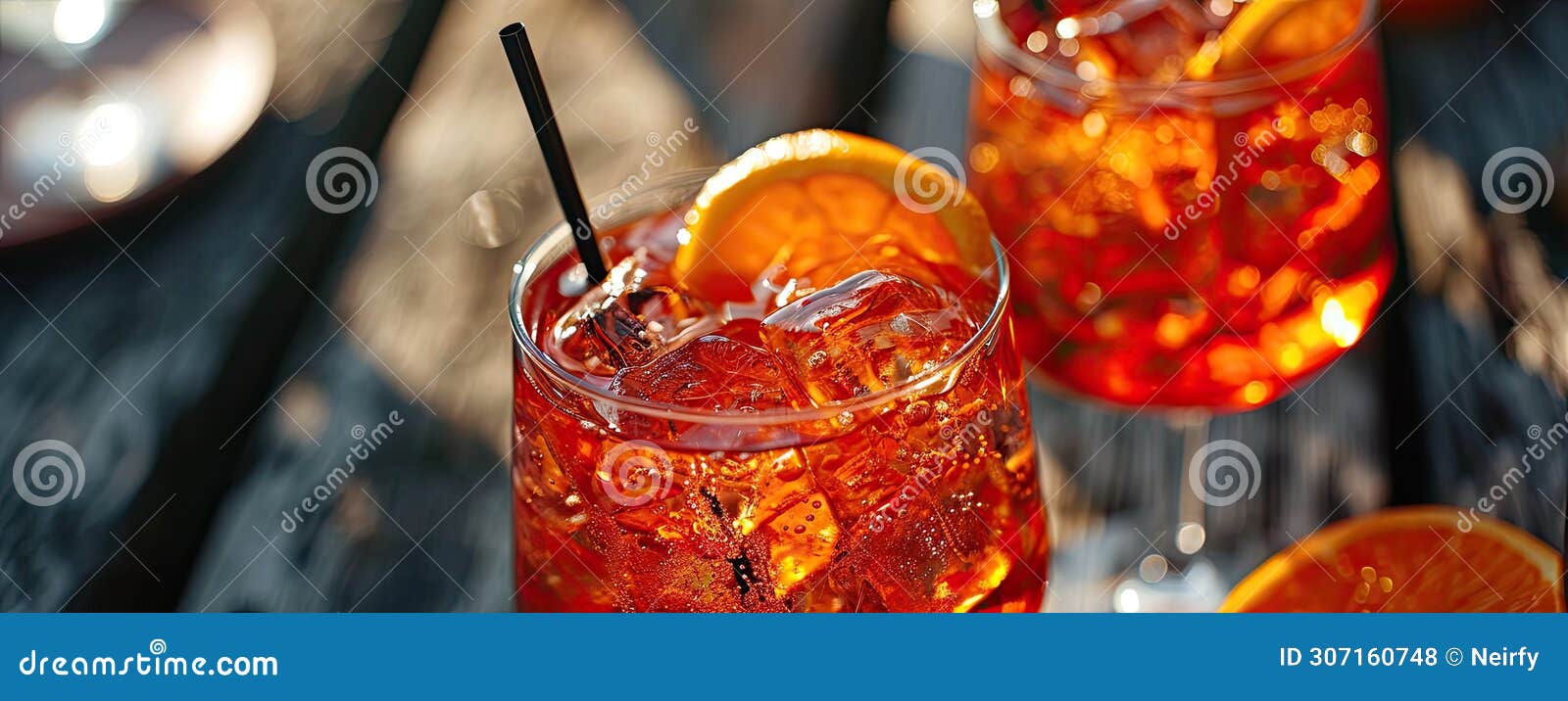 Aperol Spritz, Web Banner Format, Stock Photo - Image of nature ...