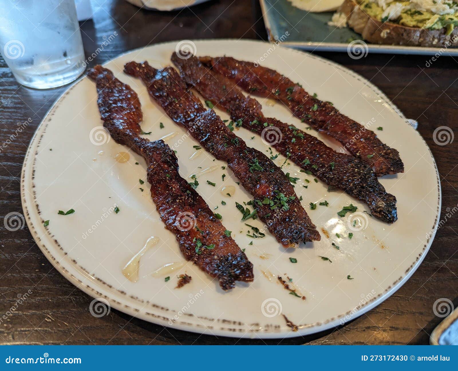 Apetito Crujiente De Bacon Maple Foto de archivo - Imagen de dulce ...