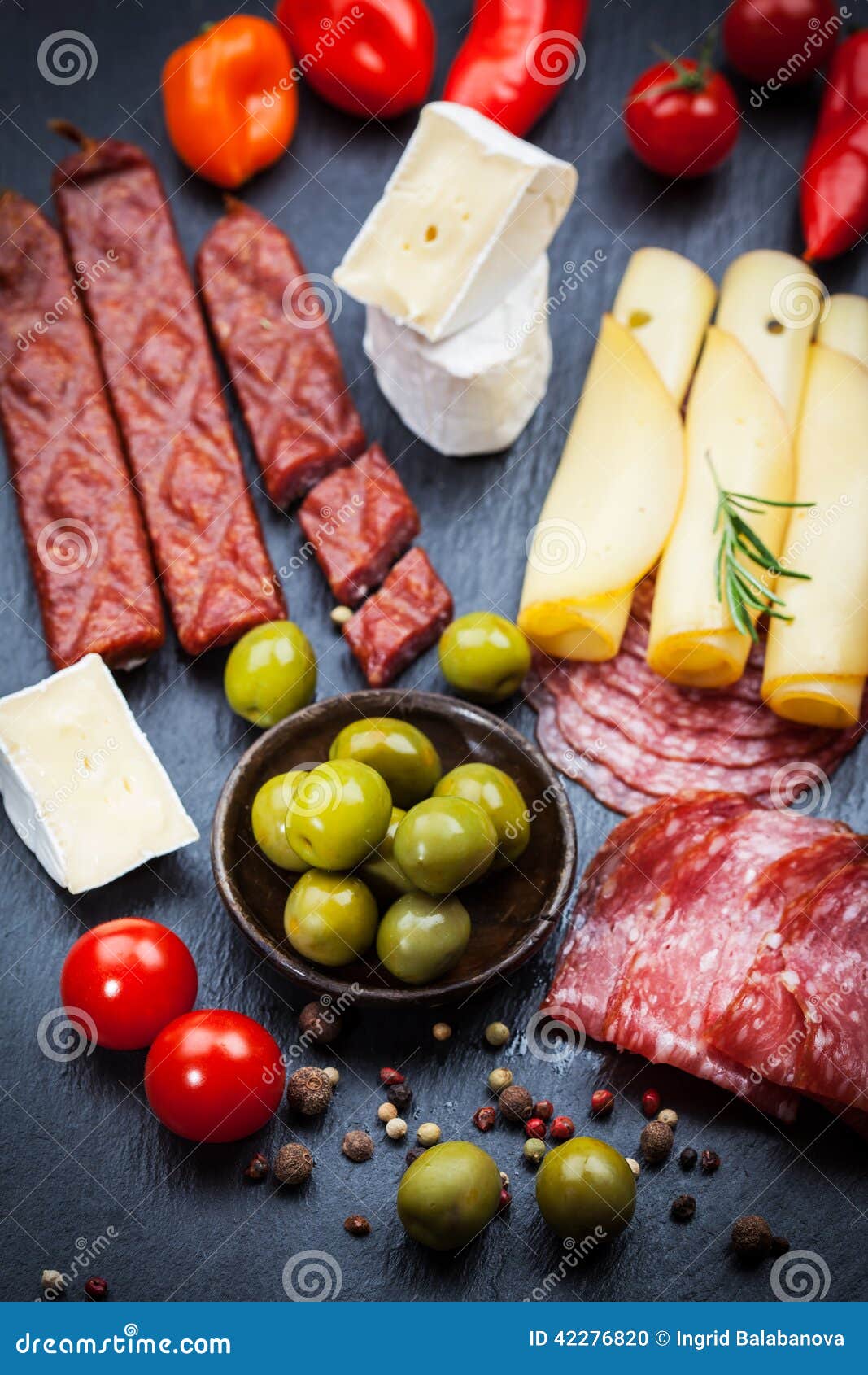 Apetizers stock photo. Image of lunch, mediterranean - 42276820