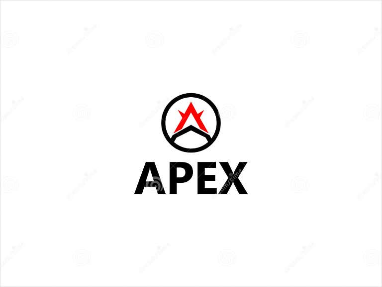 Apex logo design vector stock illustration. Illustration of ...