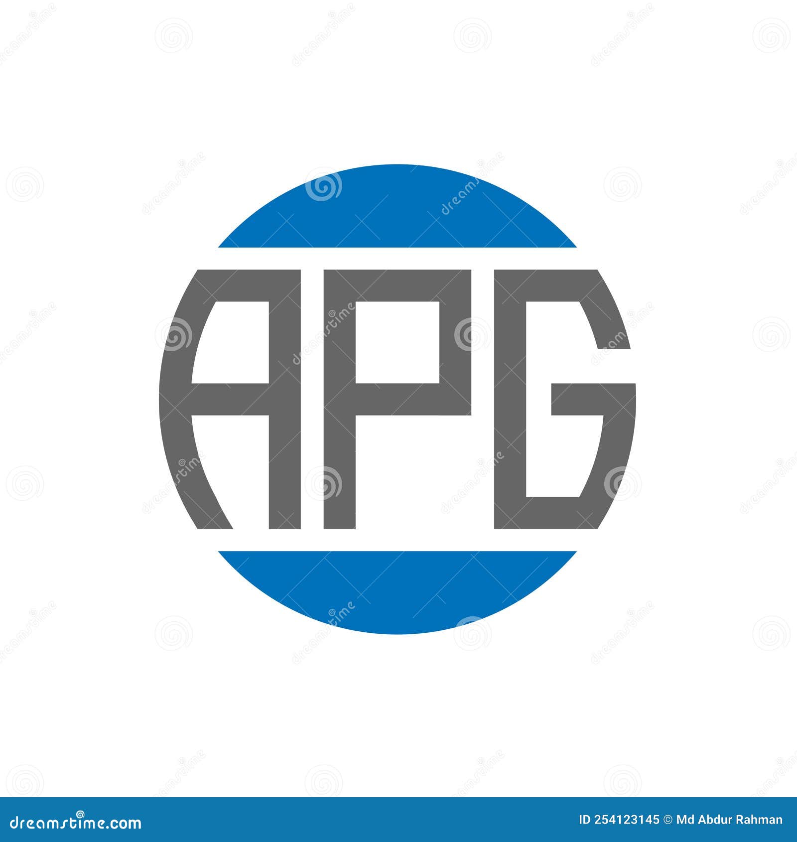 APG Letter Logo Design on White Background. APG Creative Initials ...