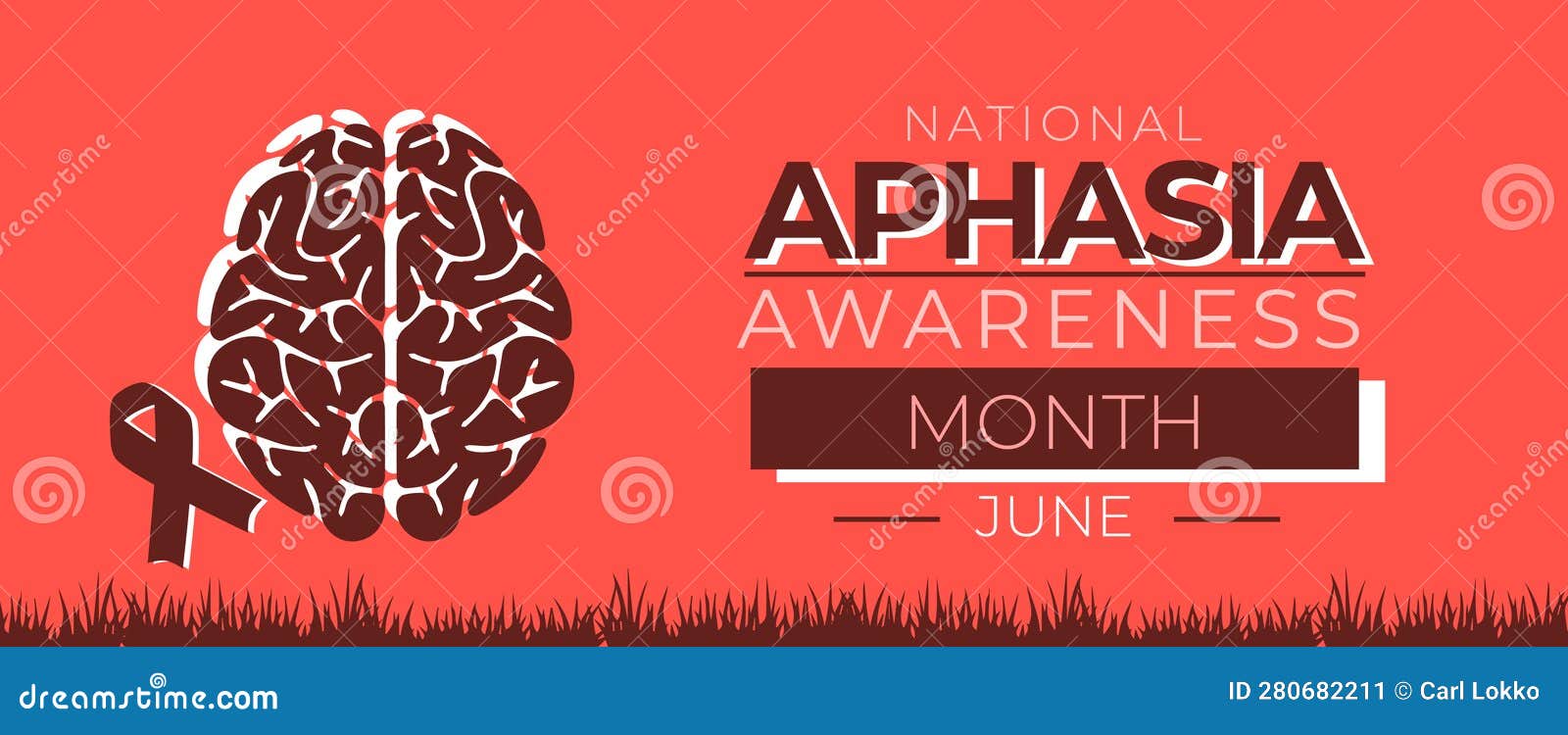 Aphasia Vector Illustration. Labeled Educational Scheme With Brain ...