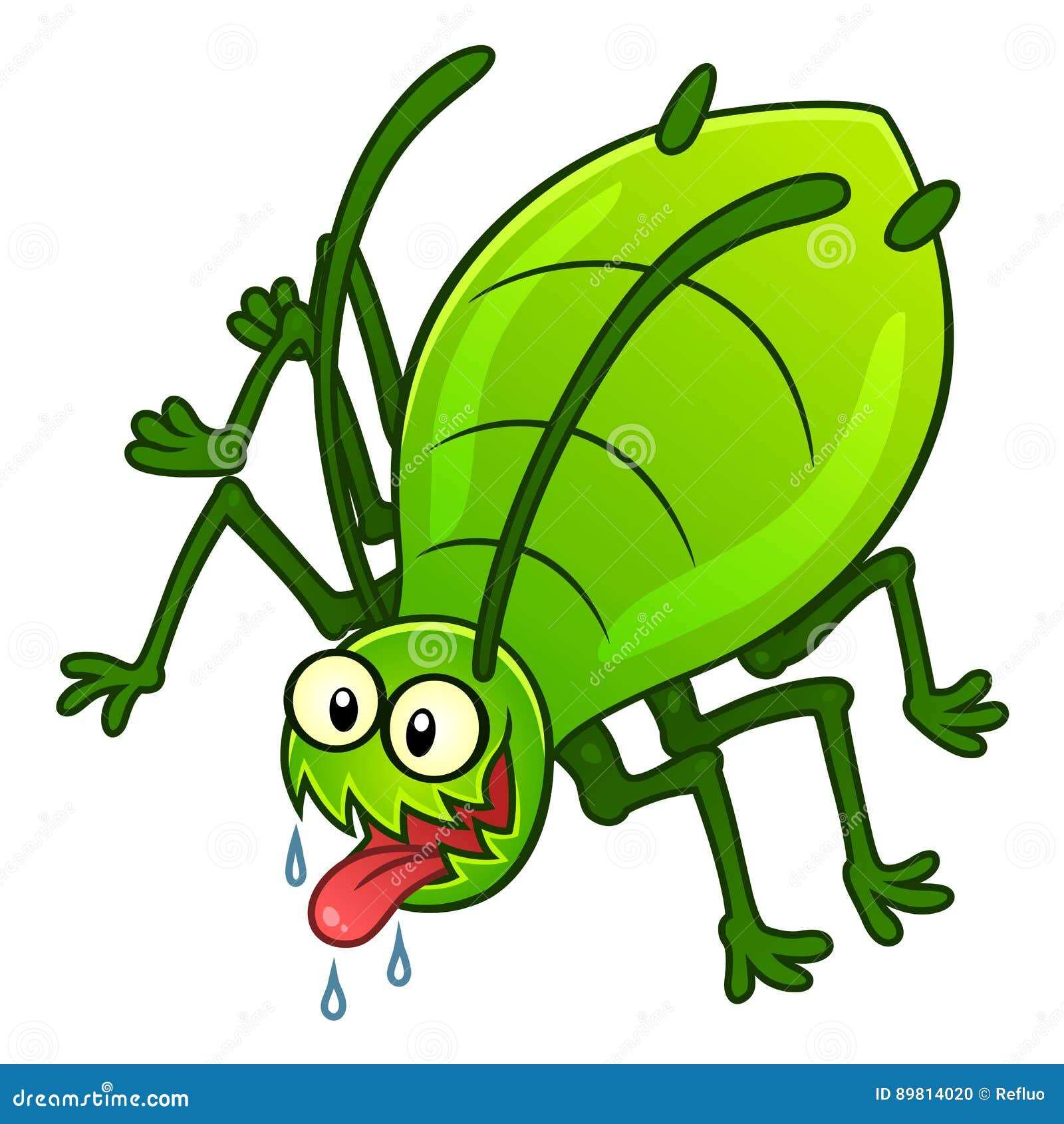 Aphid pest stock vector. Illustration of garden, isolated - 89814020