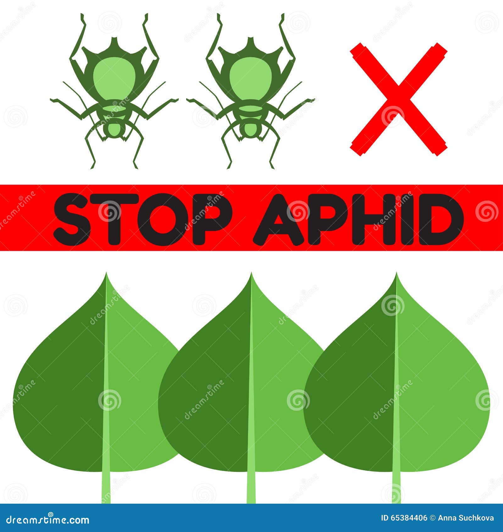 Aphid Pest Vector Illustration Stock Vector - Illustration of drawing ...