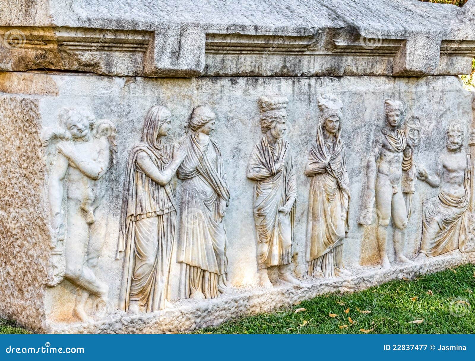 Aphrodisias stock image. Image of figure, ancient, sarcophagus - 22837477