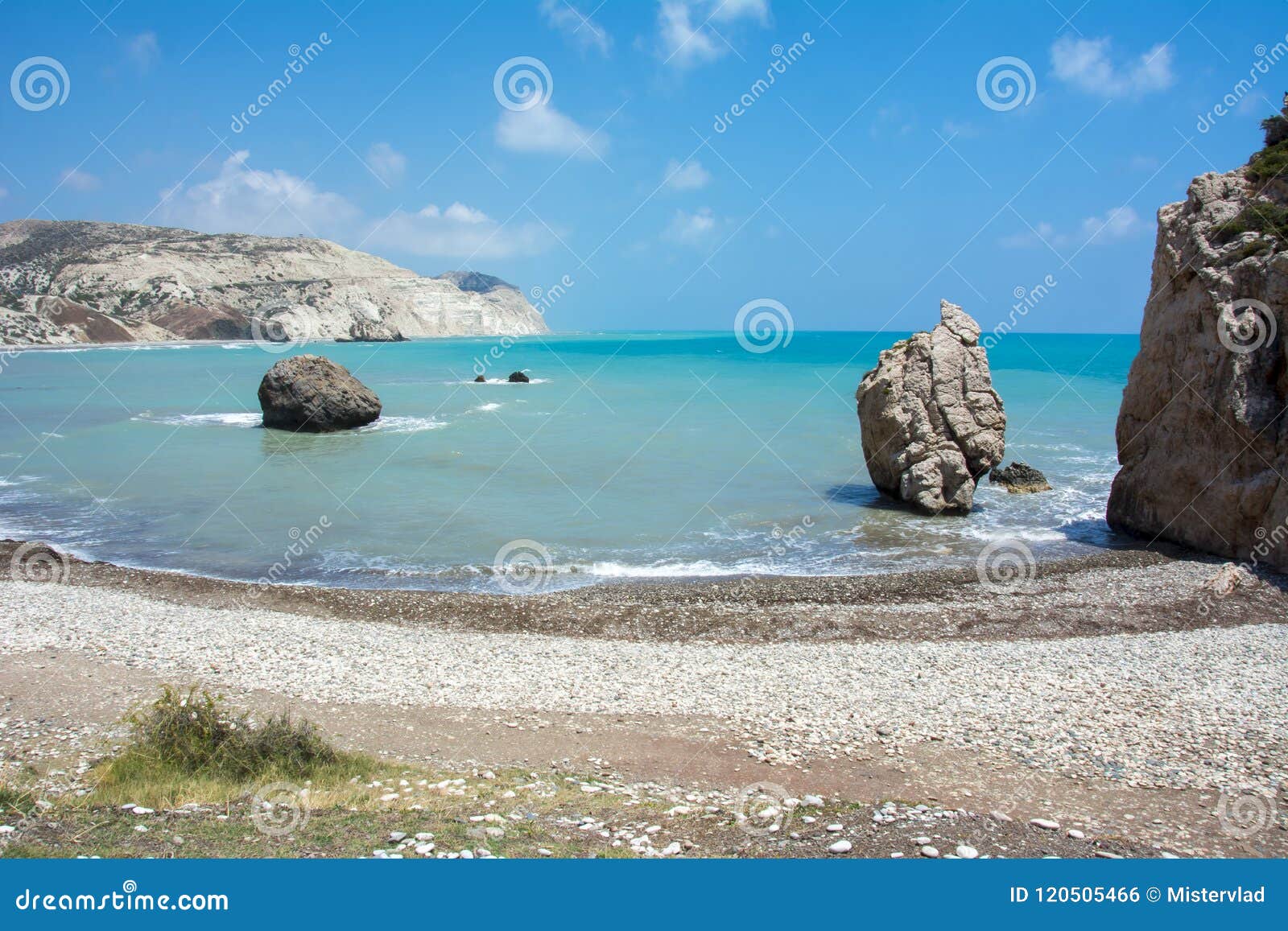 Aphrodite Birthplace, Phaphos, Cyprus Stock Photo - Image of relaxation ...