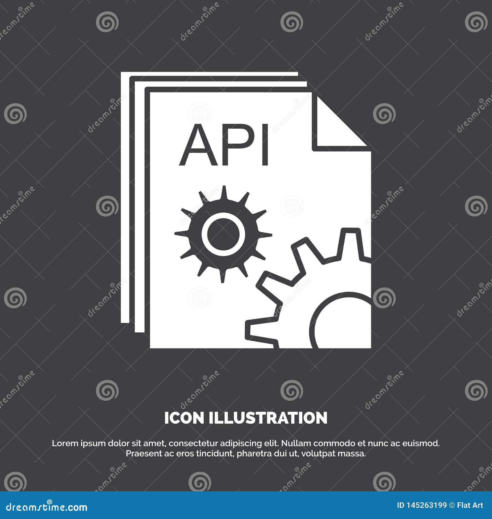Api App Coding Developer Software Icon Glyph Vector Symbol For Ui And Ux Website Or Mobile