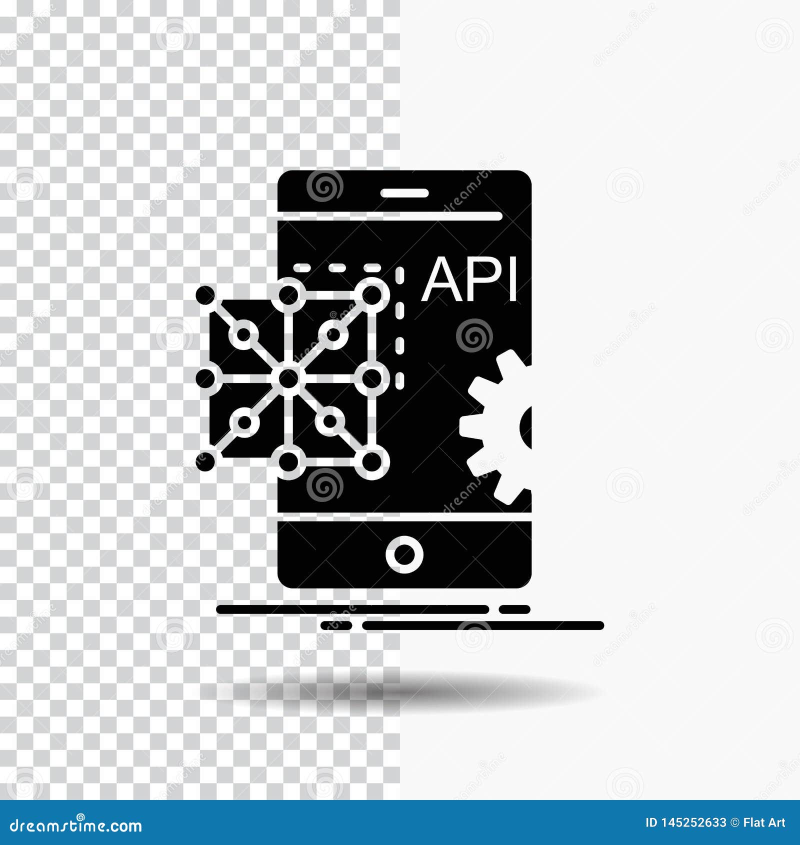 Api, Application, Coding, Development, Mobile Glyph Icon on Transparent ... Api, Application, Coding, Development, Mobile Glyph Icon on Transparent ...