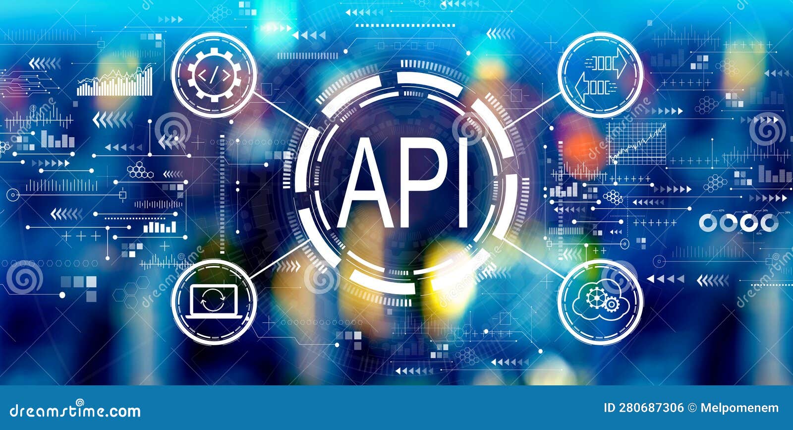 API - Application Programming Interface Concept with Big City Lights ... API - Application Programming Interface Concept with Big City Lights ...